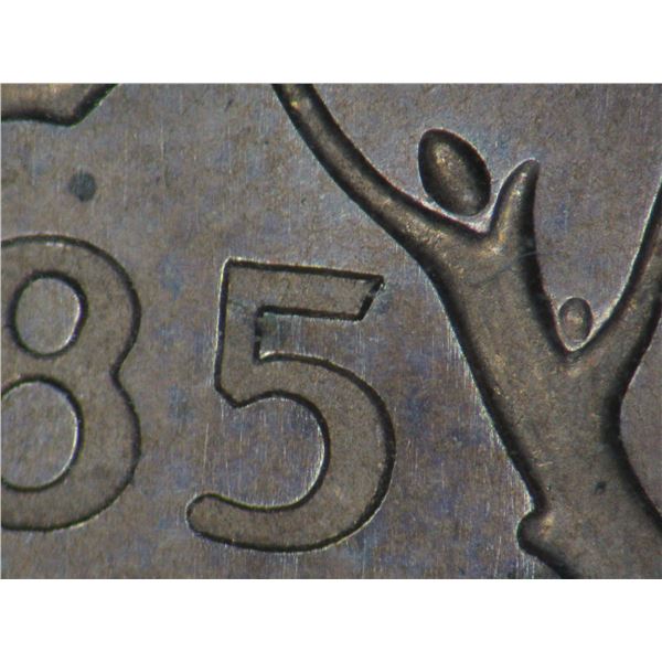 1985 Canadian One Cent Pointed 5 1985-canadian-one-cent-pointed-5