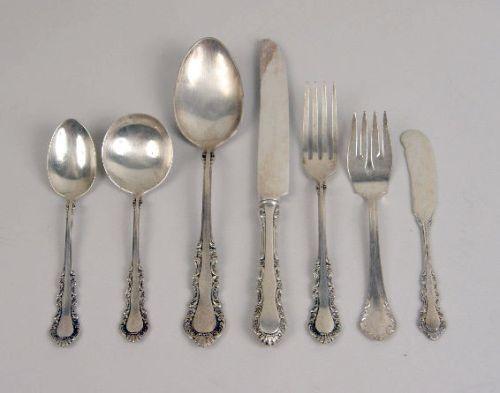 A REED AND BARTON "SPANISH BAROQUE" (1965) PATTERN STERLING SILVER ...