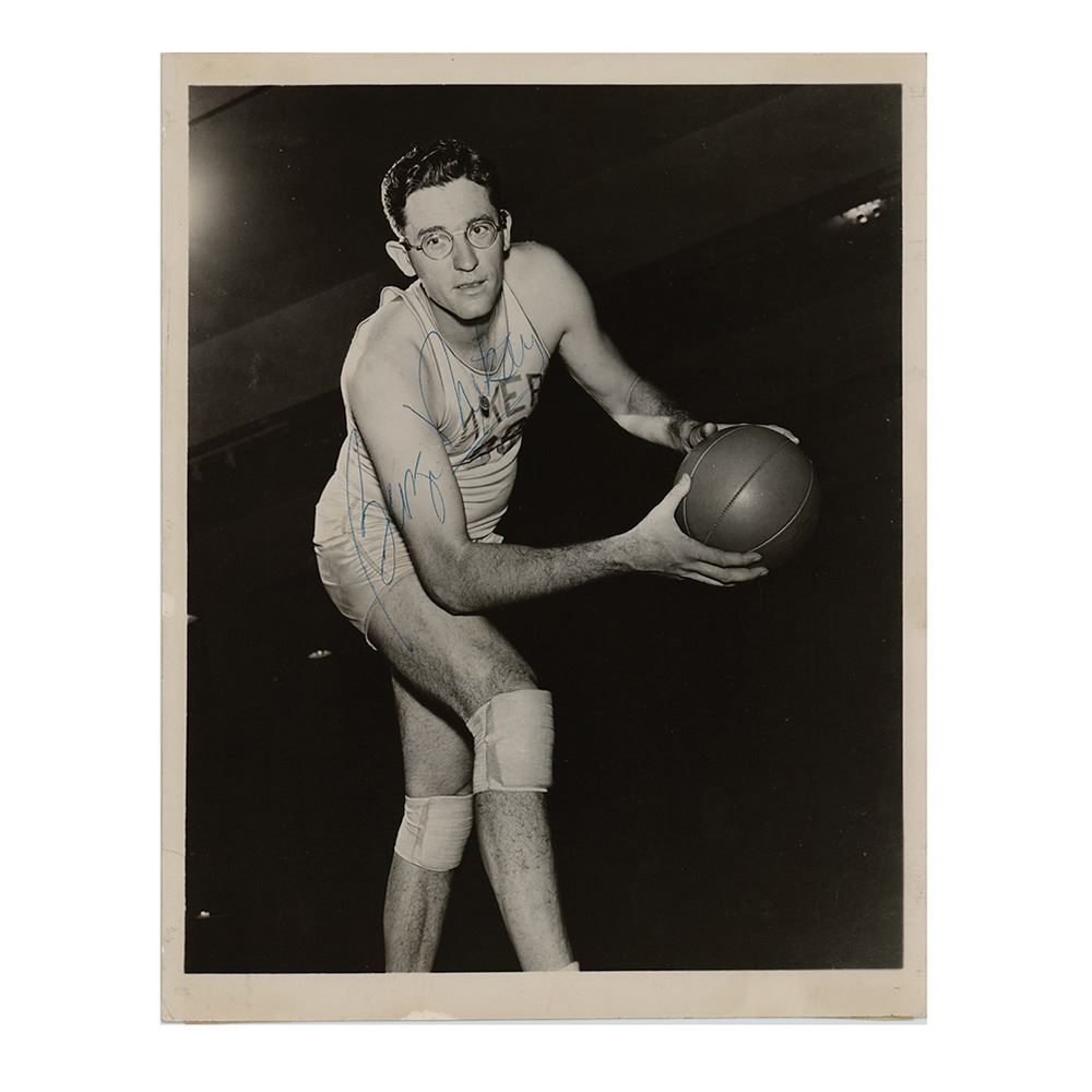George Mikan Signed Photograph