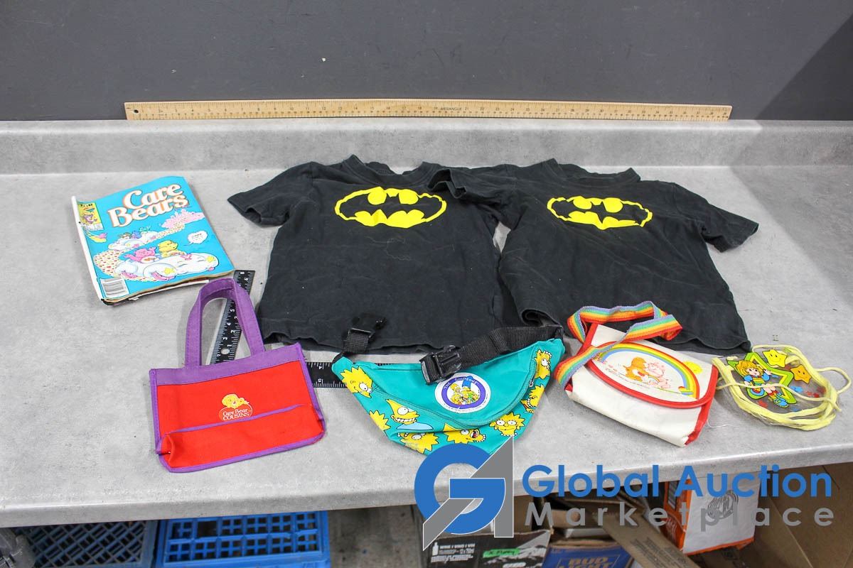 The Simpsons, Care Bears, & Batman Kids Collectibles