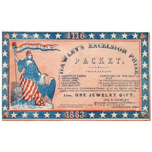 Civil War Patriotic Stationery Kit