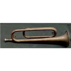 Brass Military Trumpet Civil War Era
