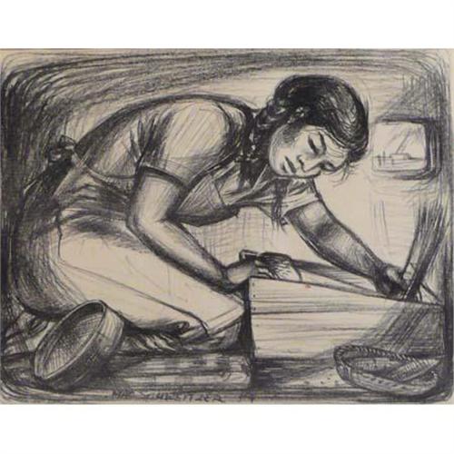 Mary Alice Cox Schweister, Litho