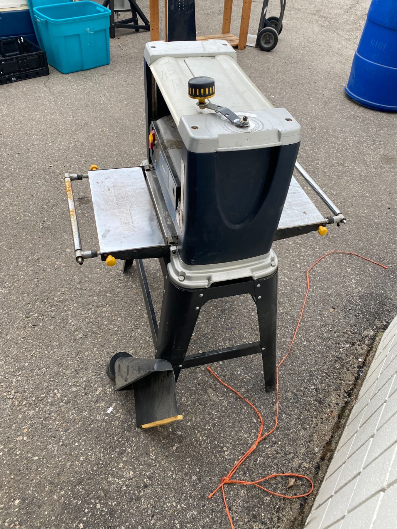 Mastercraft thickness planer