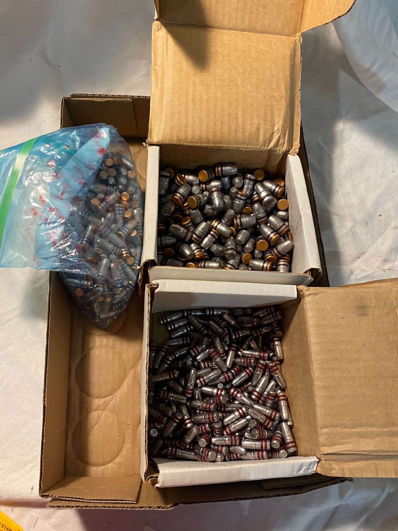 Hard cast lead bullets