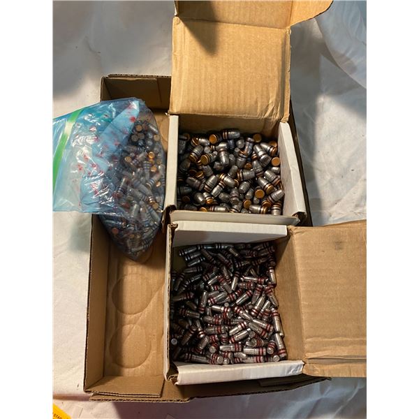 Hard cast lead bullets