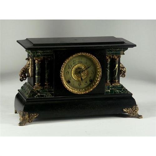 INGRAHAM ANTIQUE MANTEL CLOCK