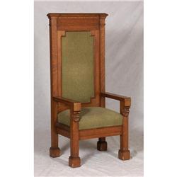 OAK PULPIT CHAIR