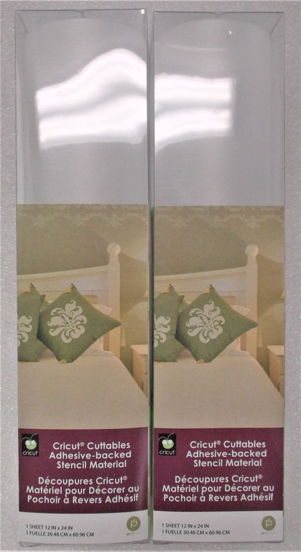 Cricut Cuttables Adhesive-backed Stencil Material - NEW - TWO Packs