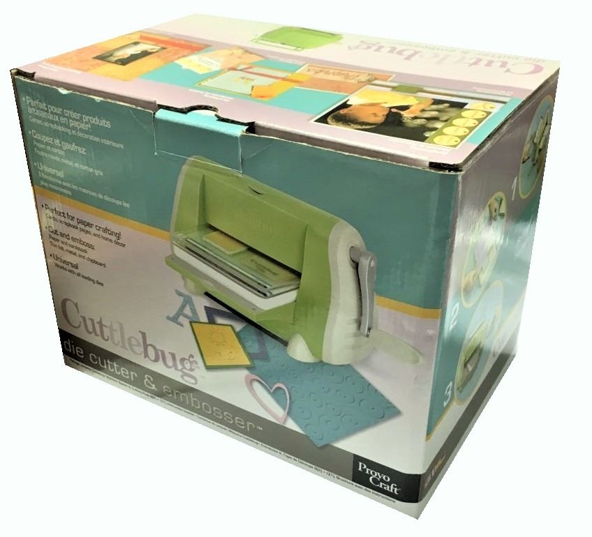 Cuttlebug Embosser and Die Cutter, NEVER OPENED IN ORIGINAL PACKAGING