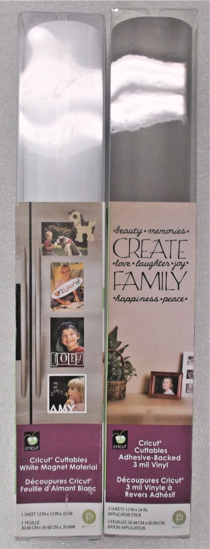 NEW Cricut Cuttables Adhesive-Backed 3 mil Vinyl Chocolate