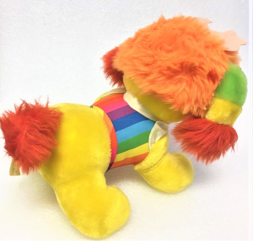 VINTAGE Rainbow Brite "PUPPY BRITE" PLUSH RAINBOW BRIGHT DOG 1980'S