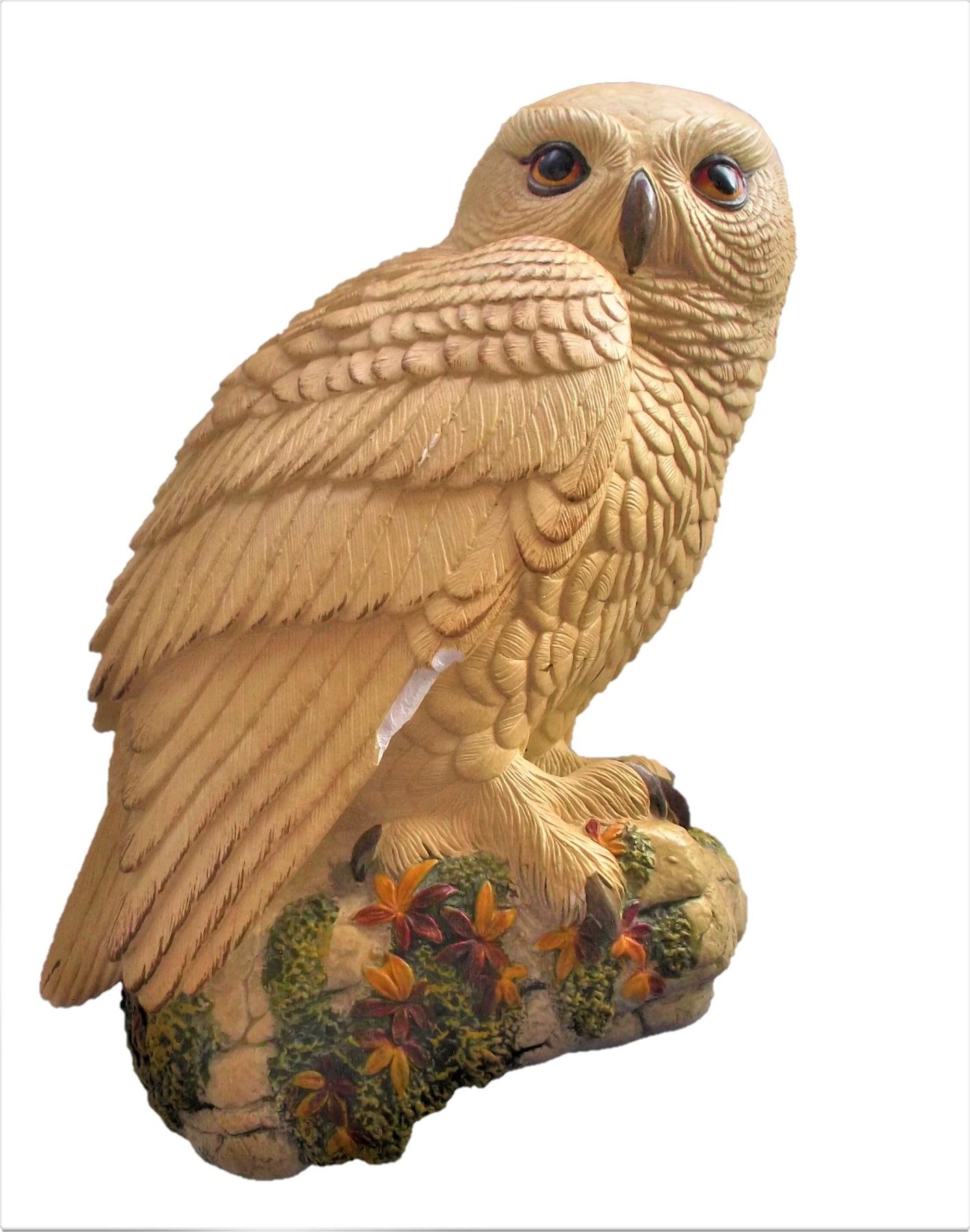 Bosson Owl - Made in England , Legend Products Snowy Owl, some paint ships