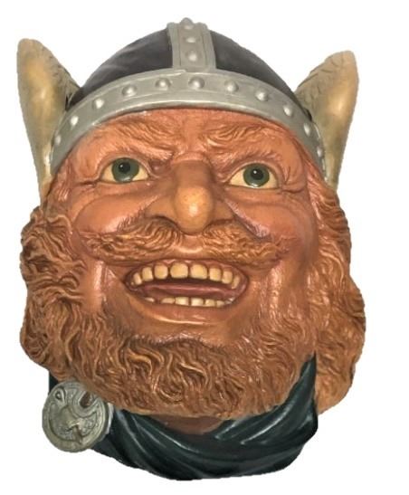 Vintage Bossons Chalkware Viking