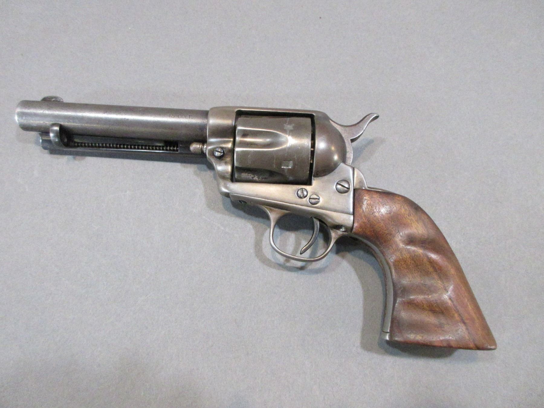 Colt Single Action Revolver- .45 LC- 5" Barrel- Early Model- Fair ...