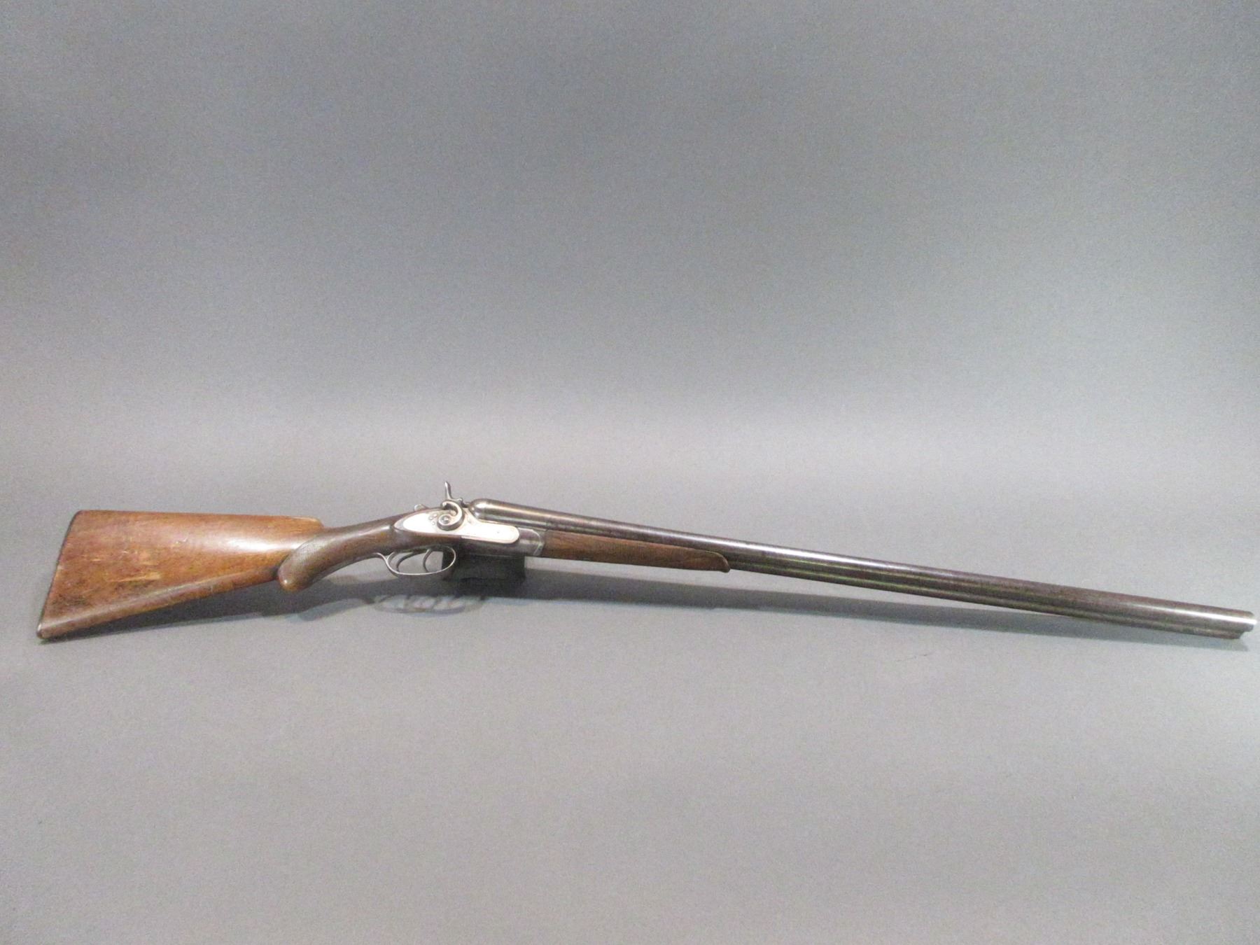 Belgium Made JB Clement SXS Damascus Shotgun- 12ga- 30" Barrels ...