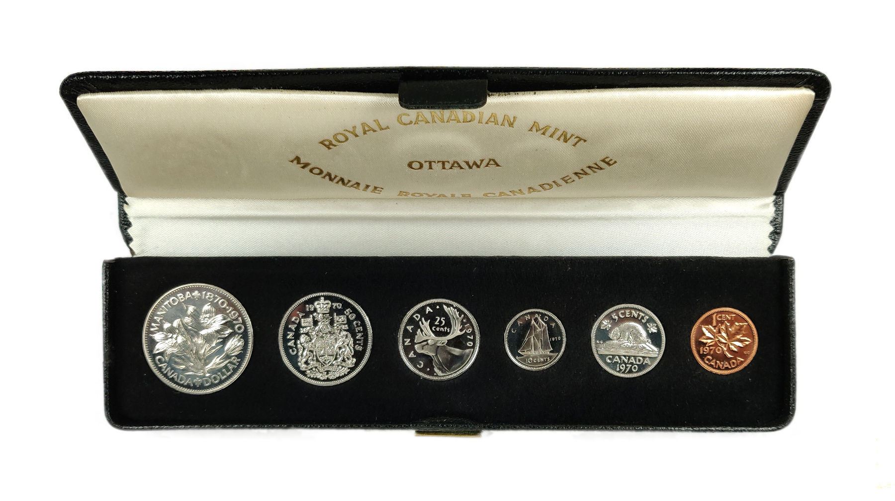 1970 Canada 6 coin VIP Specimen Set