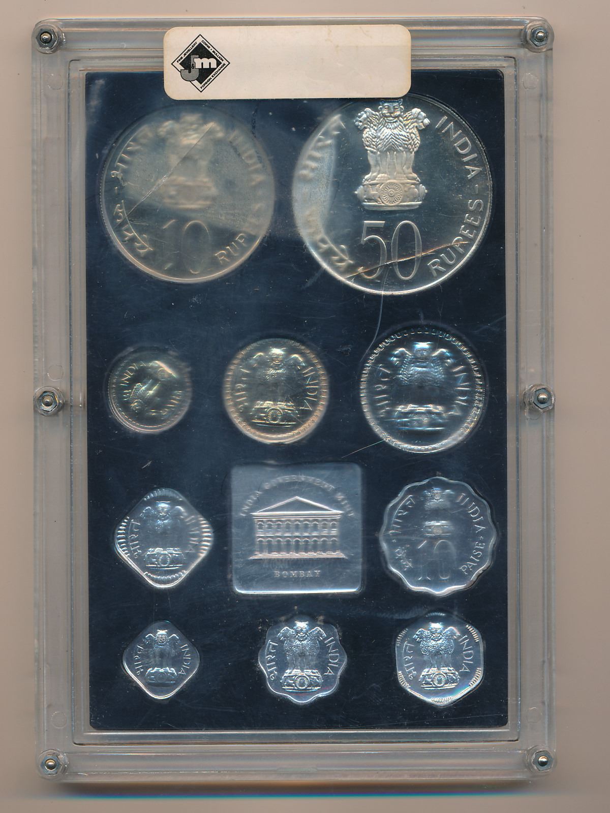 India 1974 Proof Set