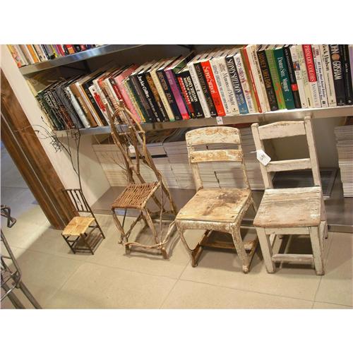 DANIEL MACK - Eel Gig Chair: Wood and mixed m