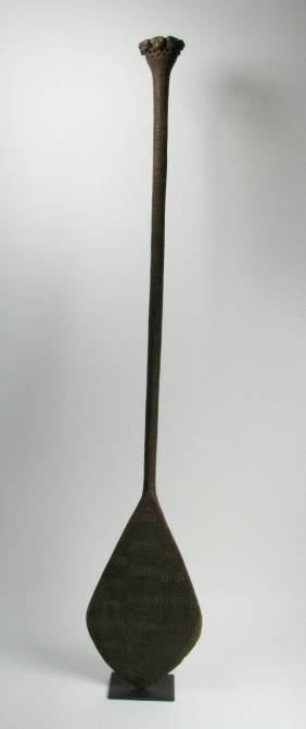 A SUPERB AUSTRAL ISLANDS CEREMONIAL PADDLE, c
