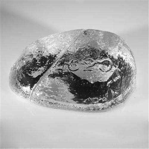 Antique pressed Plymouth Rock paperweight