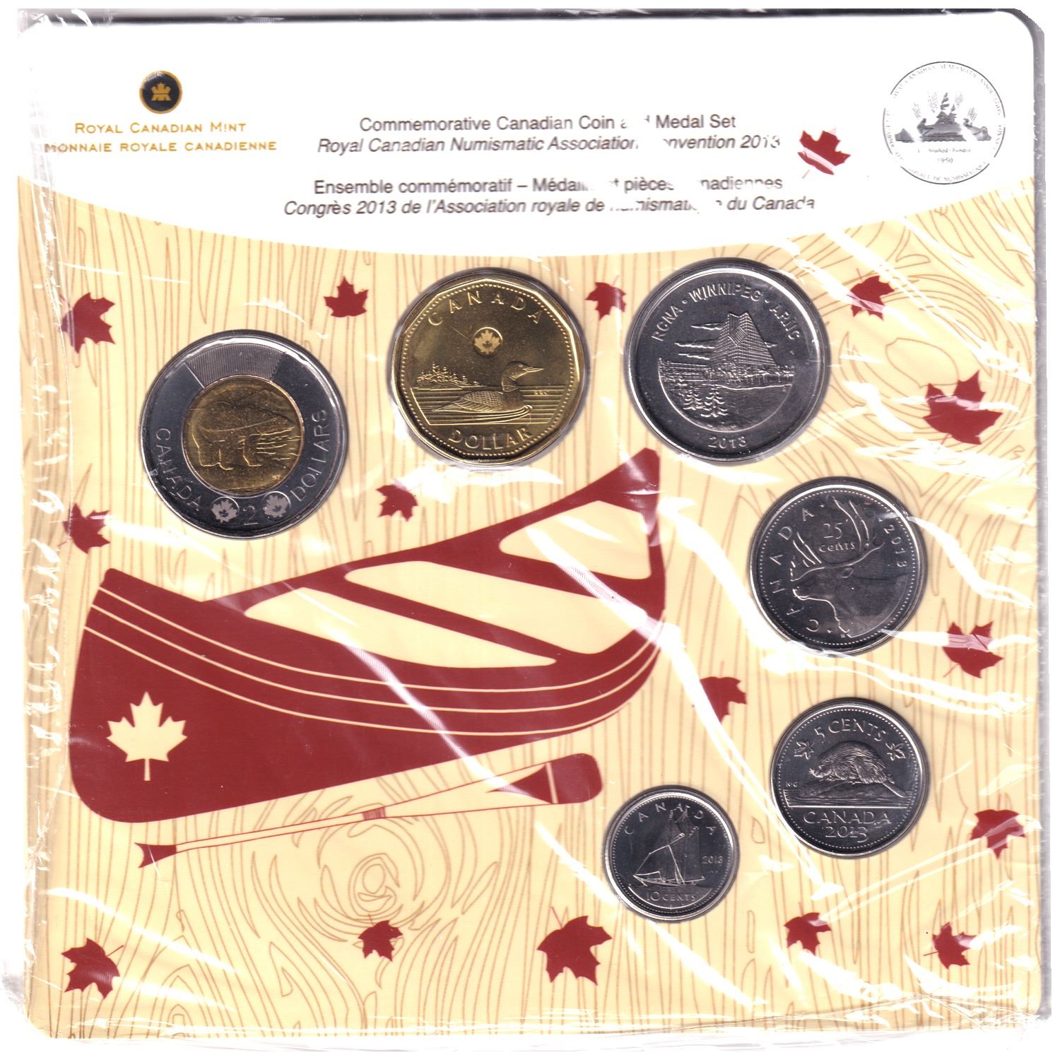 Limited edition of only 500 sets! 2013 Royal Canadian Numismatic ...