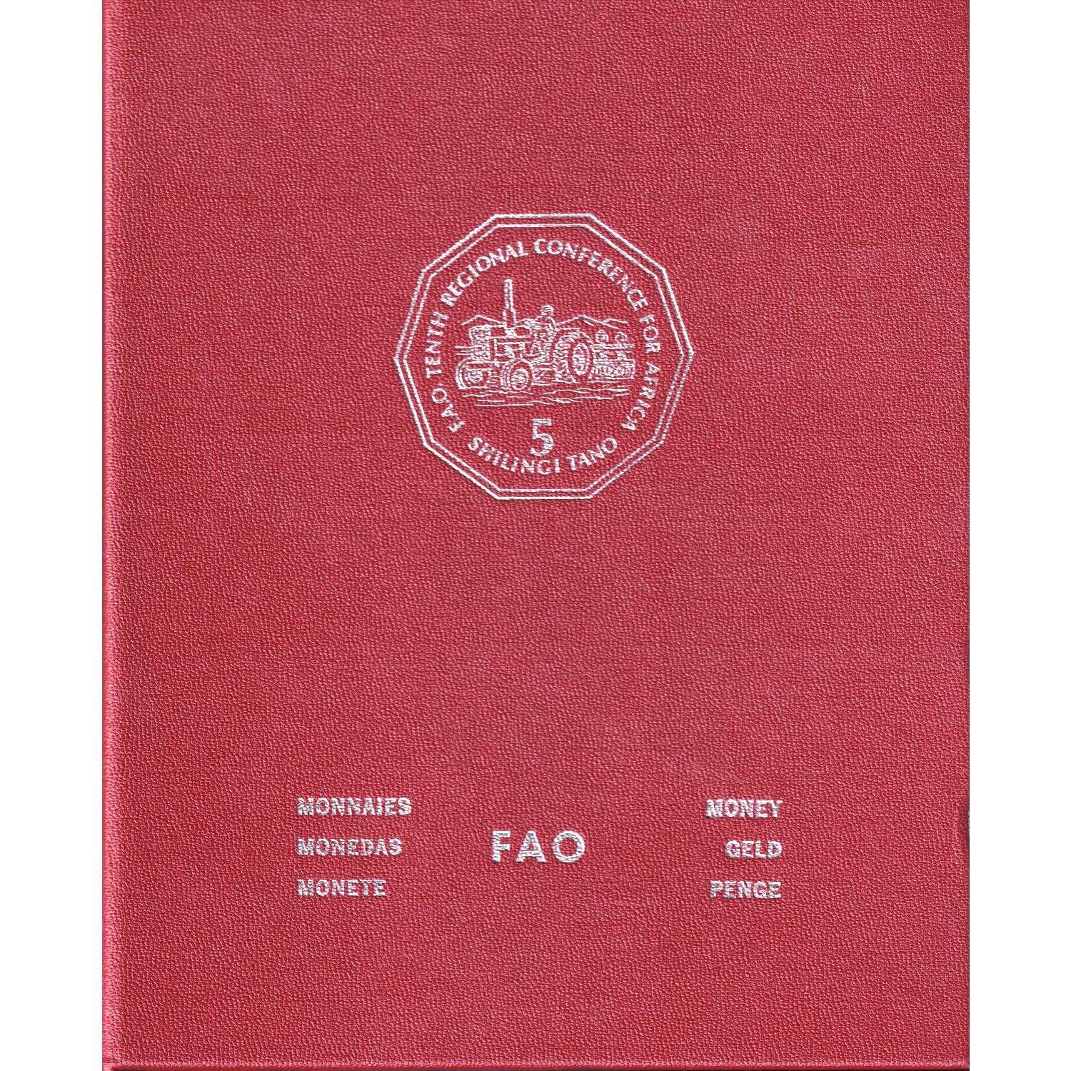 FAO Tenth Regional Conference for Africa Money Album with 48 coins (5 ...