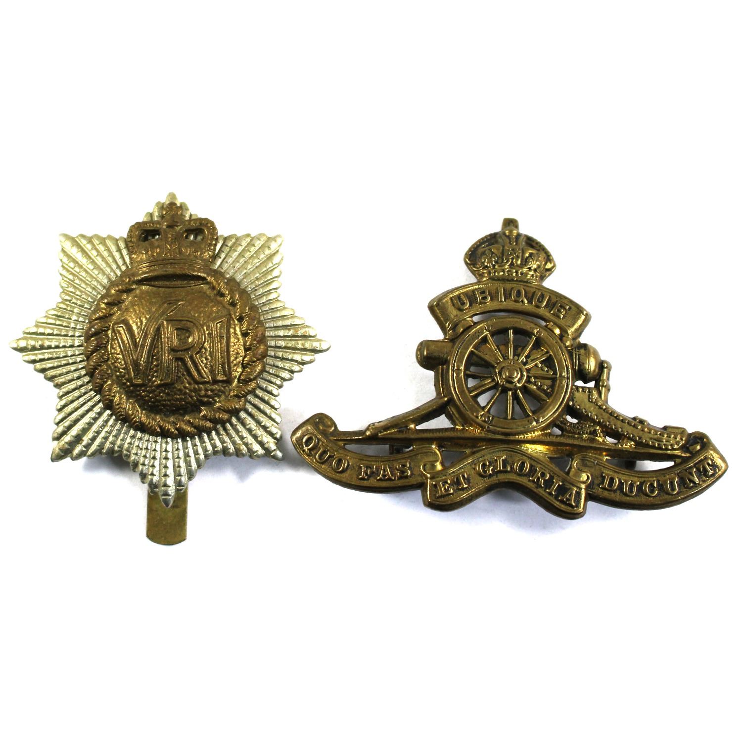 Lot of 2x Canadian Armed Forces Cap Badges. Includes The Royal Canadian ...