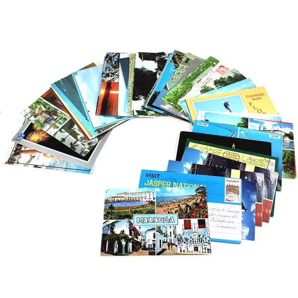 53x 1970s-1980s Assorted World Postcards. Most from Locations Across ...