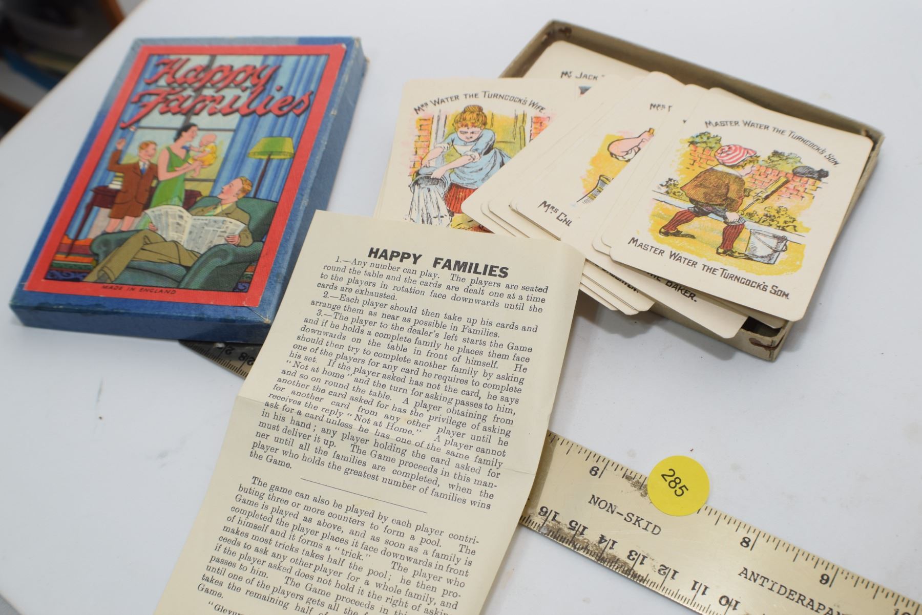 Happy Families Card Game