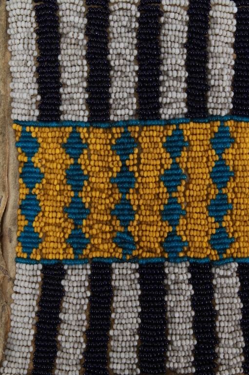 Northern Cheyenne Beaded Hide Pipe Tobacco Bag