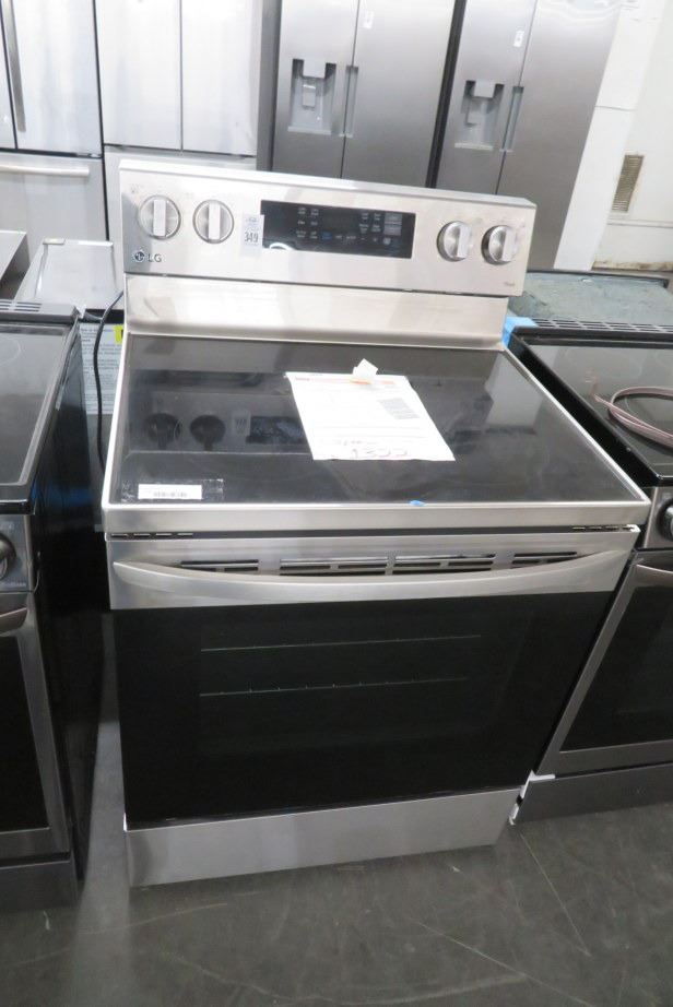 LG Flat Top Range/Oven Black S/S