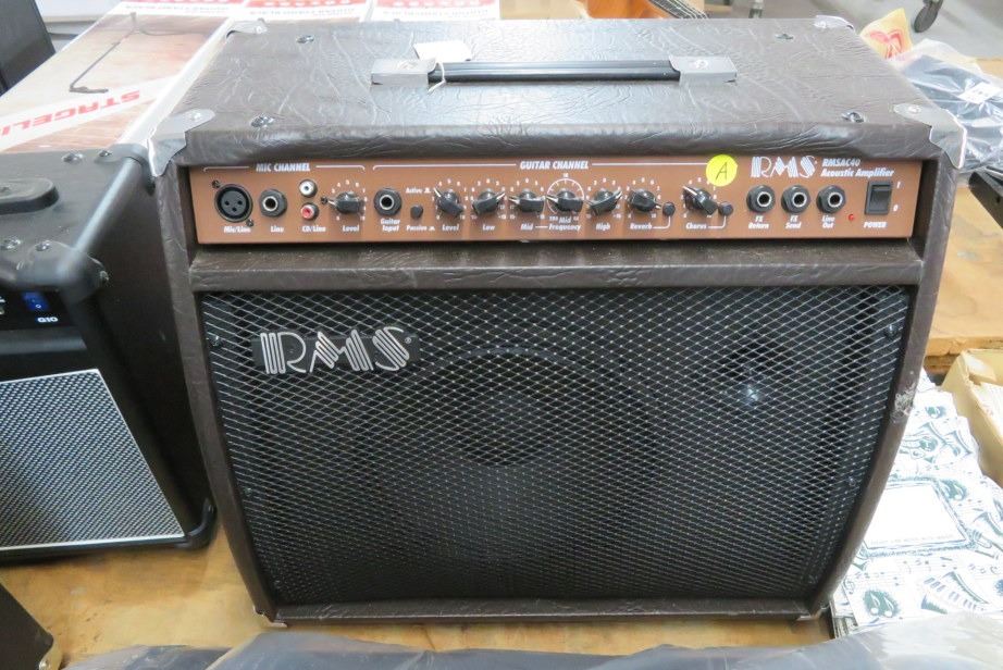 RMS Acoustic Amplifier