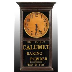 Calumet Baking Powder Regulator Clock.