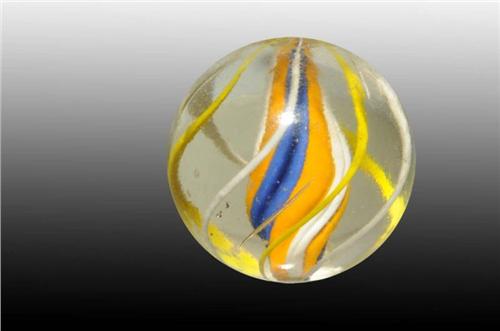 English Color Solid Core Swirl Marble.