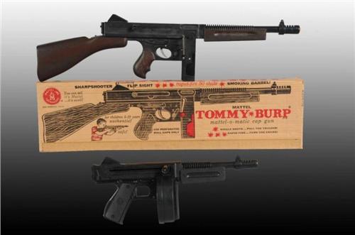 Lot of 2: Mattel Toy Burp Guns.