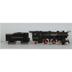Ives No. 1122 Standard Gauge Locomotive & Tender.