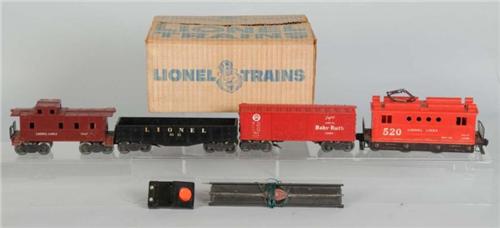 Lionel No520 O-Gauge Box Cab Freight in OB