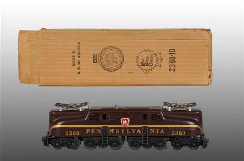 Lionel No.2360 O-Gauge Tuscan GG1 Locomotive in OB