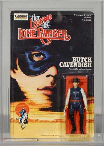 Lone Ranger Butch Cavendish Action Figure.