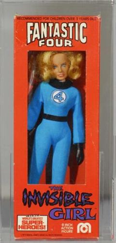 Mego Superheroes Invisible Girl Action Figure.