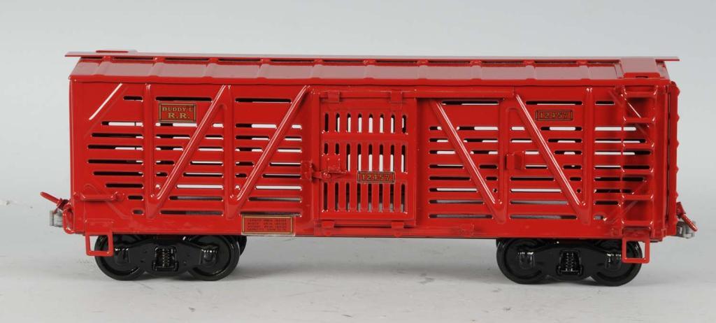 Pressed Steel Buddy L Outdoor Railroad Cattle Car