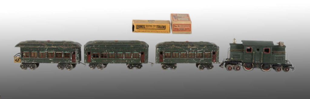 Lionel O-Gauge No. 156 Passenger Train Set.