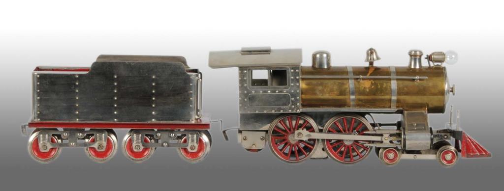 Lionel No. 7 Standard Gauge Thin Rim Loco & Tender