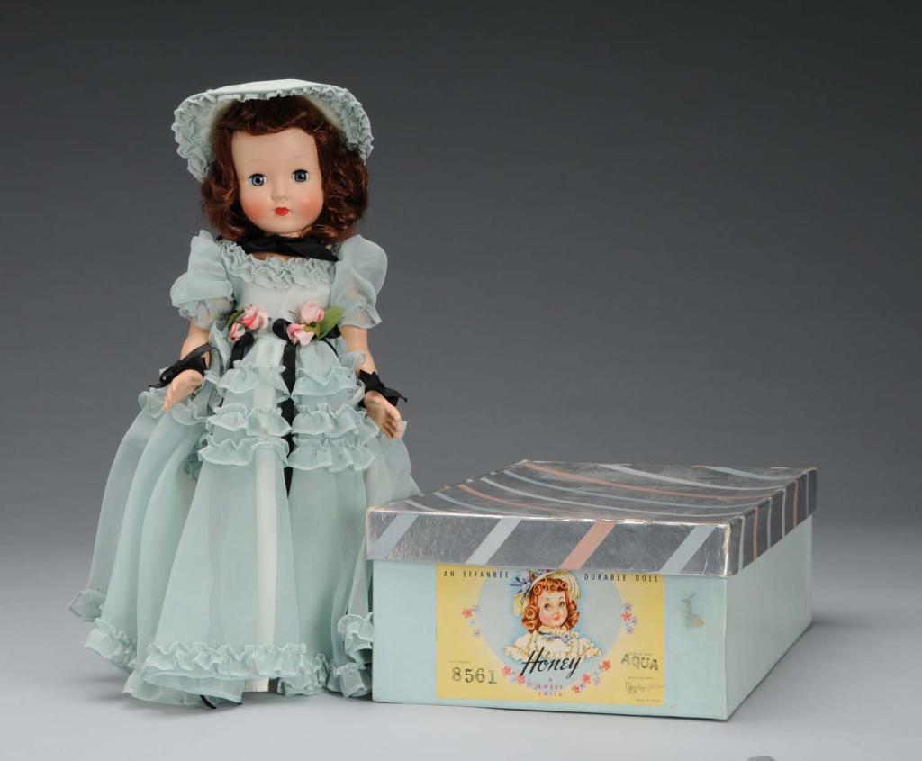 Effanbee Hard Plastic Honey Doll.