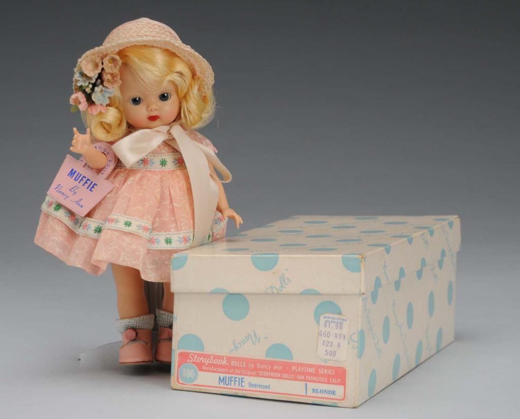 Nancy Ann Storybook Hard Plastic Muffie Doll