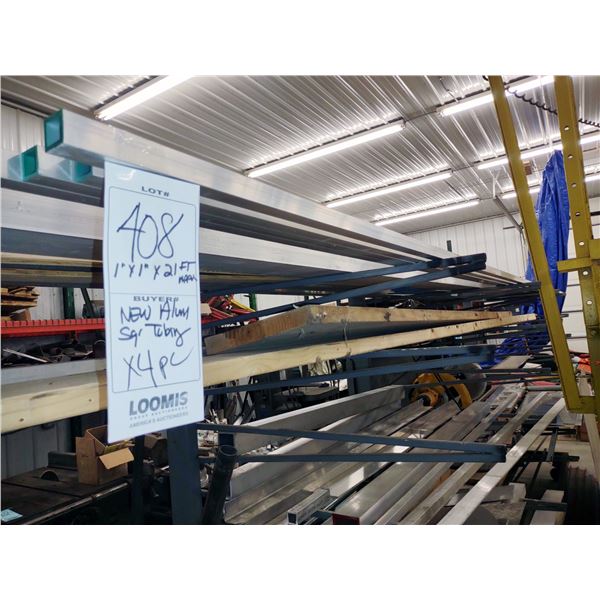 New Stock Of Aluminum Sq Tube 1 X 21 X4
