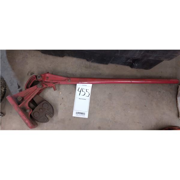 BENCH MOUNT BOLT CUTTER, COST APPROX. $200.00 NEW