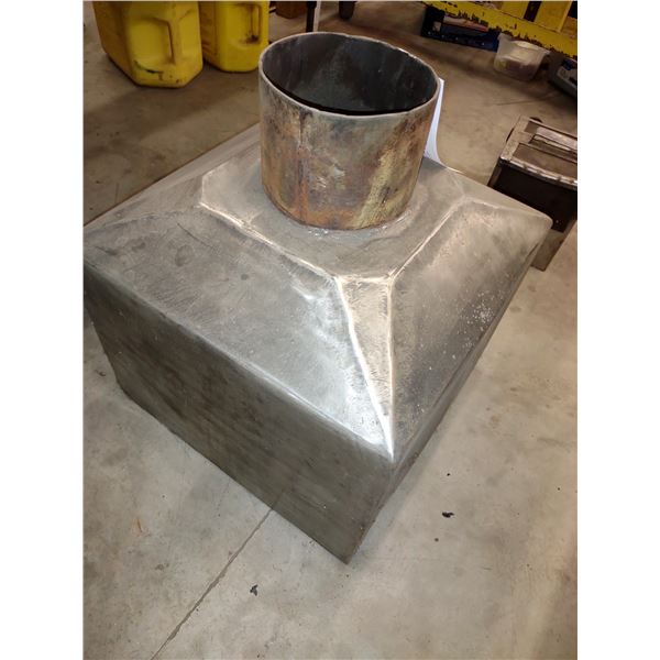 STAINLESS STEEL CUSTOM BLACKSMITH'S FORGE HOOD