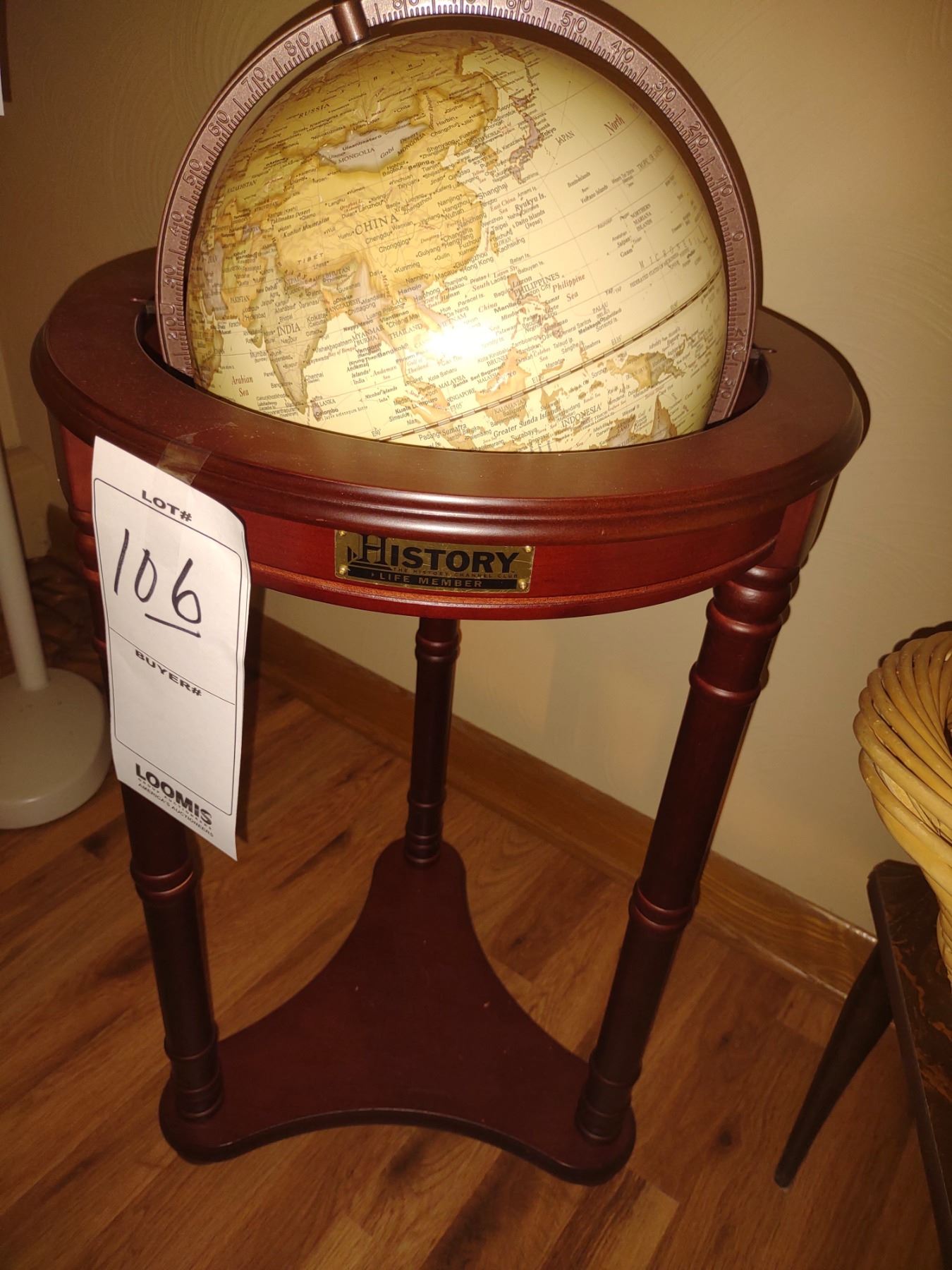 HISTORY WORLD GLOBE